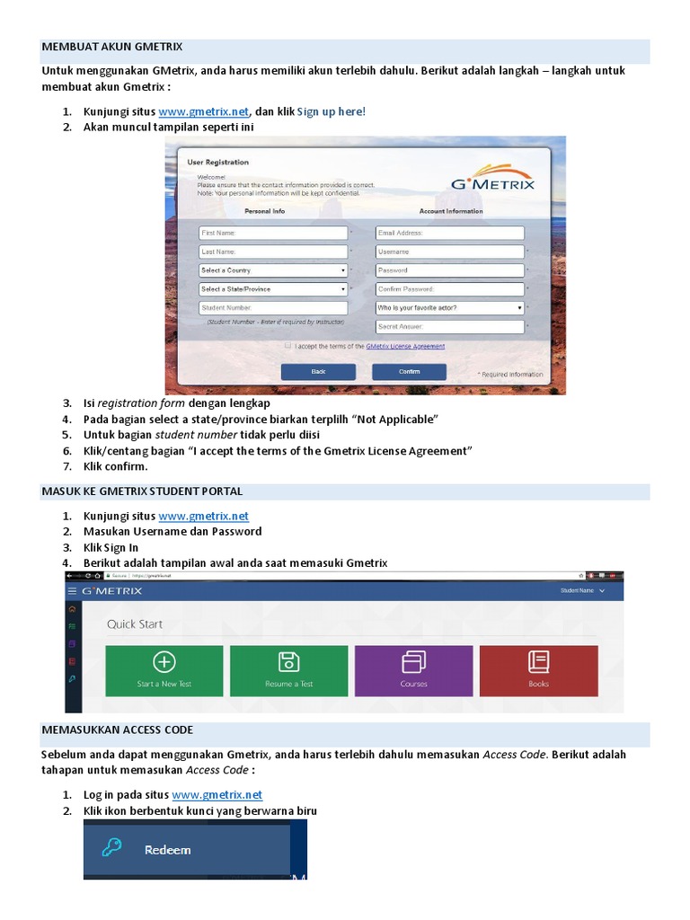 GMETRIX User Guide (Bahasa Indonesia) | PDF