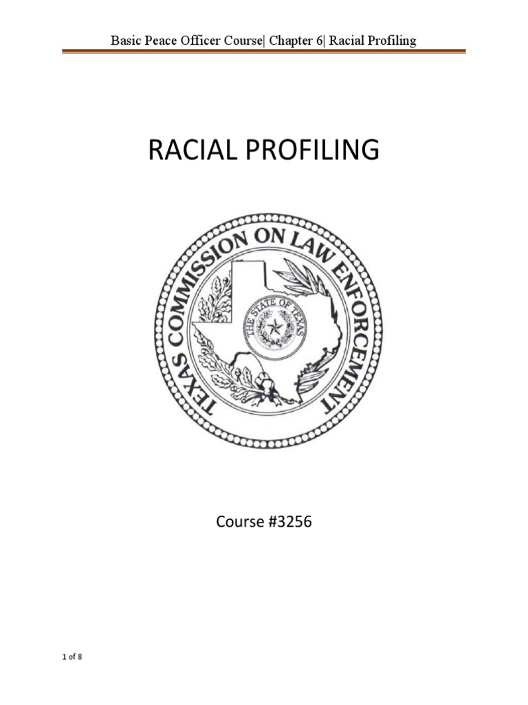 6 Racial Profiling | PDF | Traffic Stop | Terry V. Ohio 6 Racial Profiling | PDF | Traffic Stop | Terry V. Ohio