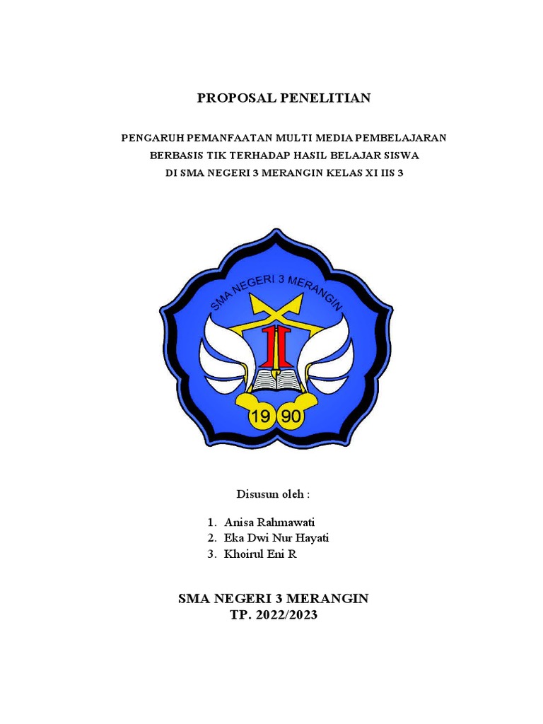 Contoh Proposal Penelitian | PDF