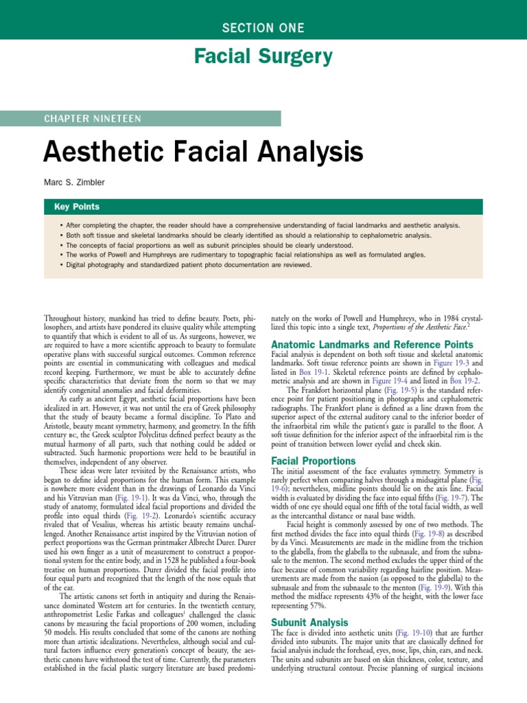 Aesthetic Facial Analysis | PDF | Human Nose | Digital Photography