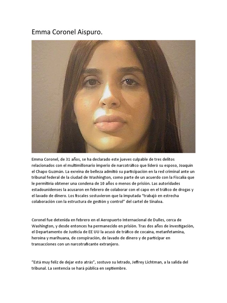 Emma Coronel Aispuro 1 | PDF