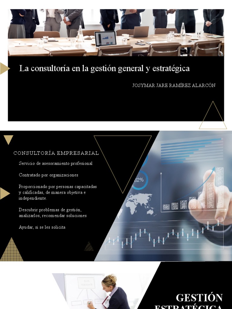 La Consultoría en La Gestión General y Estratégica | PDF | Negocios económicos | Economias