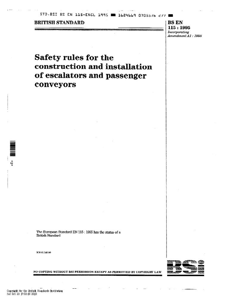 Bsi en 115 2 | PDF