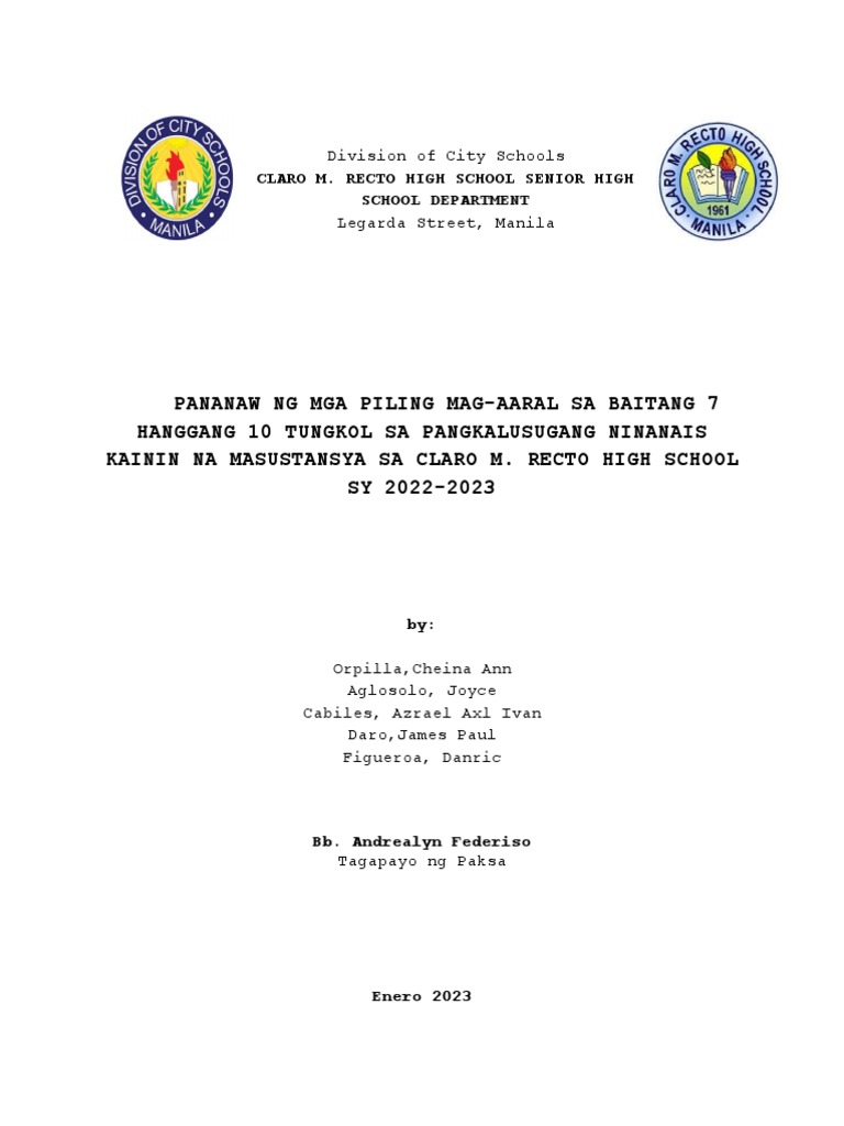 Thesis Proposal | PDF