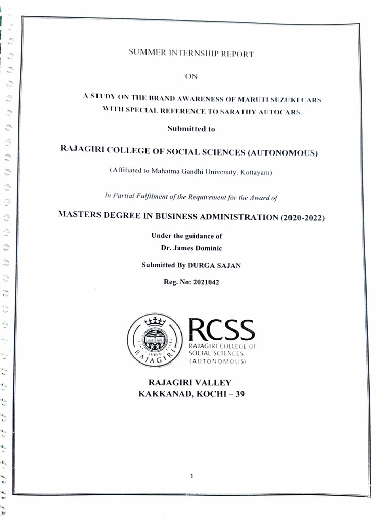 Internship Report | PDF