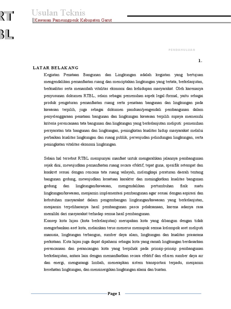 Ustek RTBL | PDF
