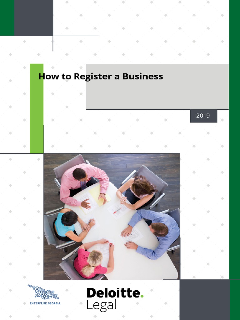 How To Register A Business | PDF | Joint Stock Company | Limited ...
