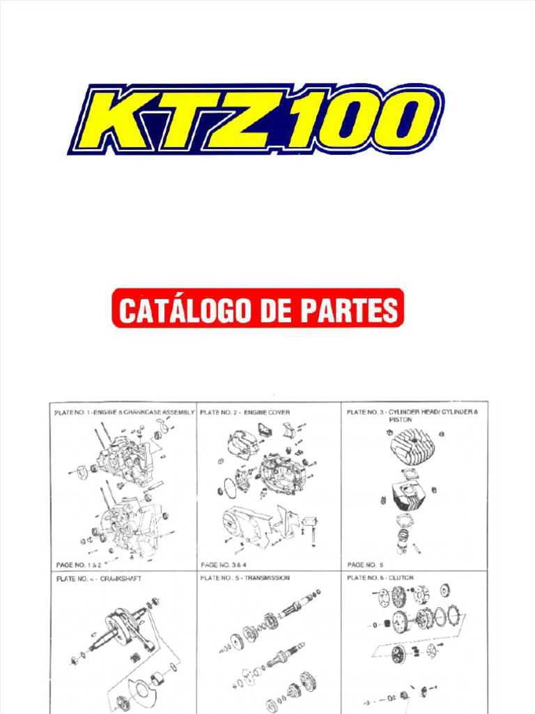 Bajaj kb100 Parts Catalogue | PDF