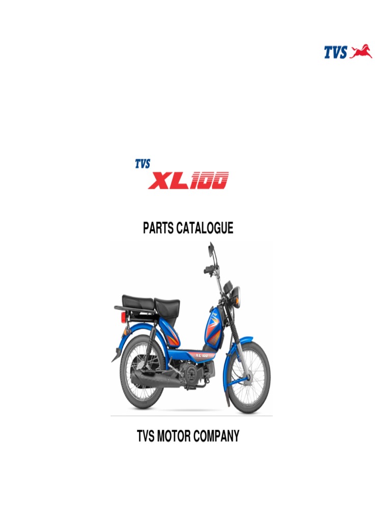 TVS XL 100 Parts Catalogue PDF | PDF | Technology & Engineering