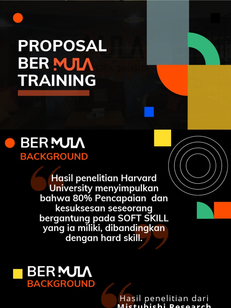 Proposal BER Training | PDF | Bisnis