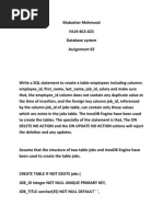 MySQL Exercises & Solutions | PDF | Data Management Software | Databases