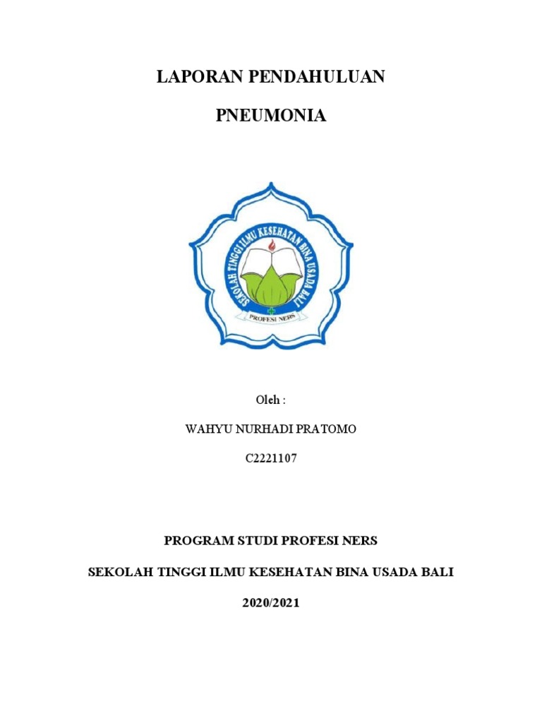 Laporan Pneumonia untuk Ners | PDF