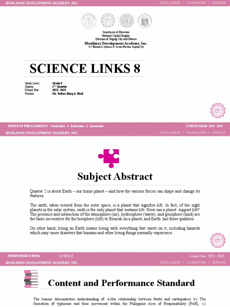 LESSON 4 Science 8 Quarter 2 | PDF | Storms | Natural Events
