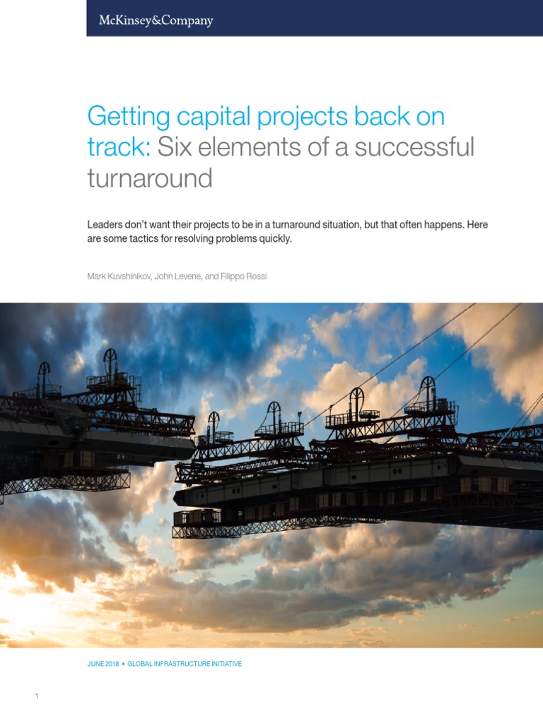 Getting Capital Projects Back On Track Six Elements of Successful ...