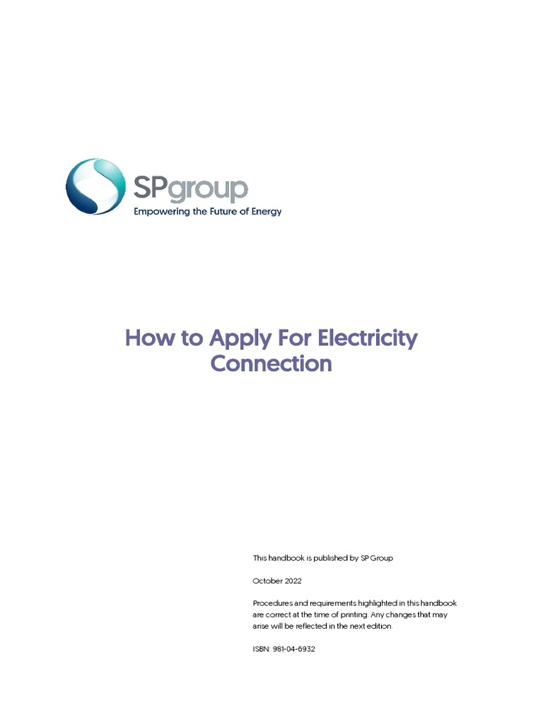 (Guide) +How+to+Apply+for+Electricity+Connection Sep+2016 | PDF | Electric Power Transmission ...
