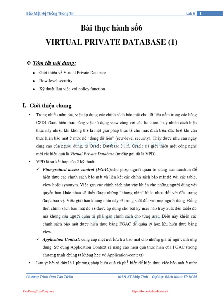 An-Toan-Va-Bao-Mat-He-Thong-Thong-Tin - Lab-06 - Virtual-Private-Database - (1 ...