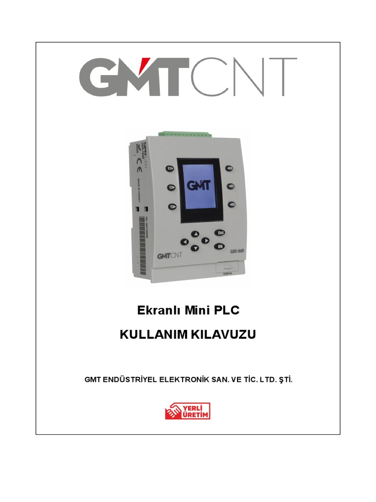 GSR164R Mini-PLC A4 TR | PDF