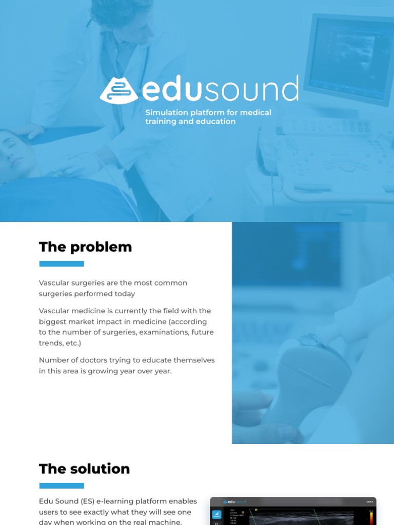 EDU Sound - Deck 2023 | PDF | Medical Ultrasound | Simulation