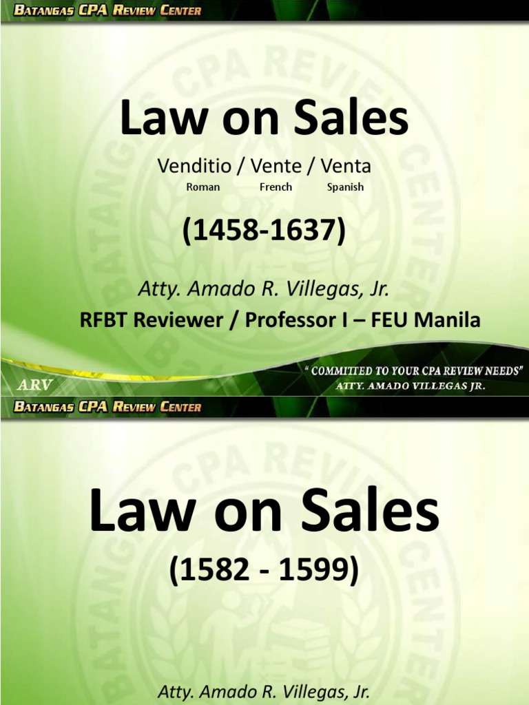 Chapter 5 and 6 Law On Sales 2020 | PDF | Breach Of Contract | Business