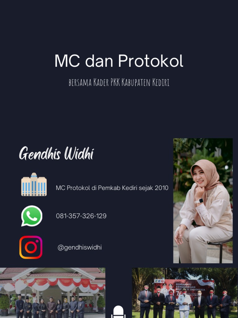 MC Dan Protokol | PDF