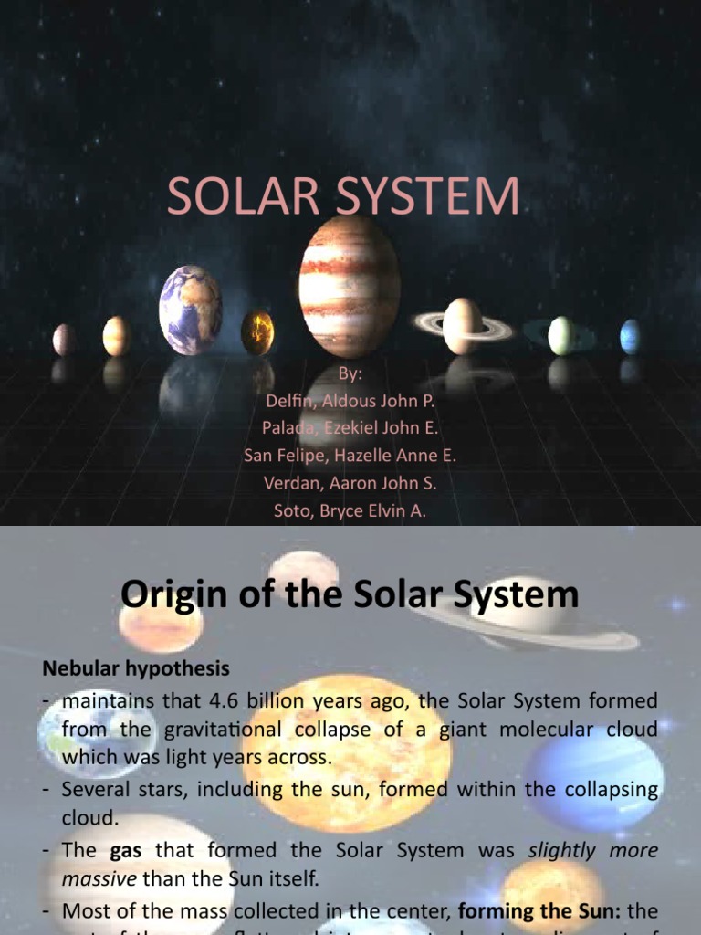 Solar System | PDF | Sun | Planets