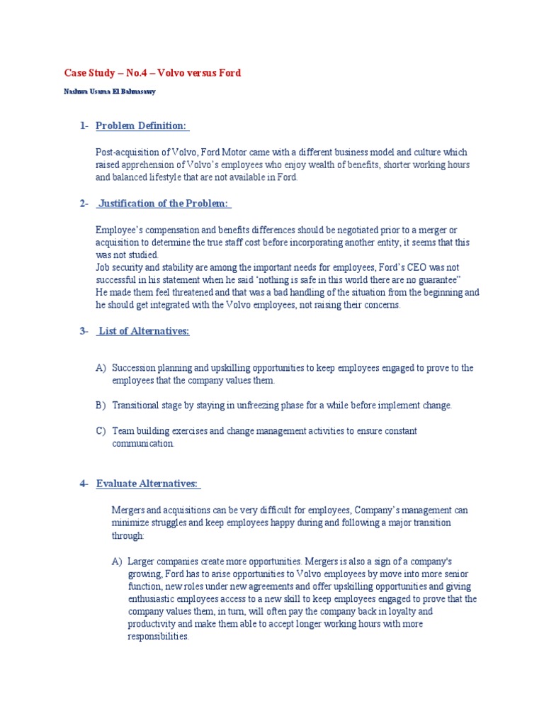 Case Study - No. 4 - Nashwa Usama | PDF