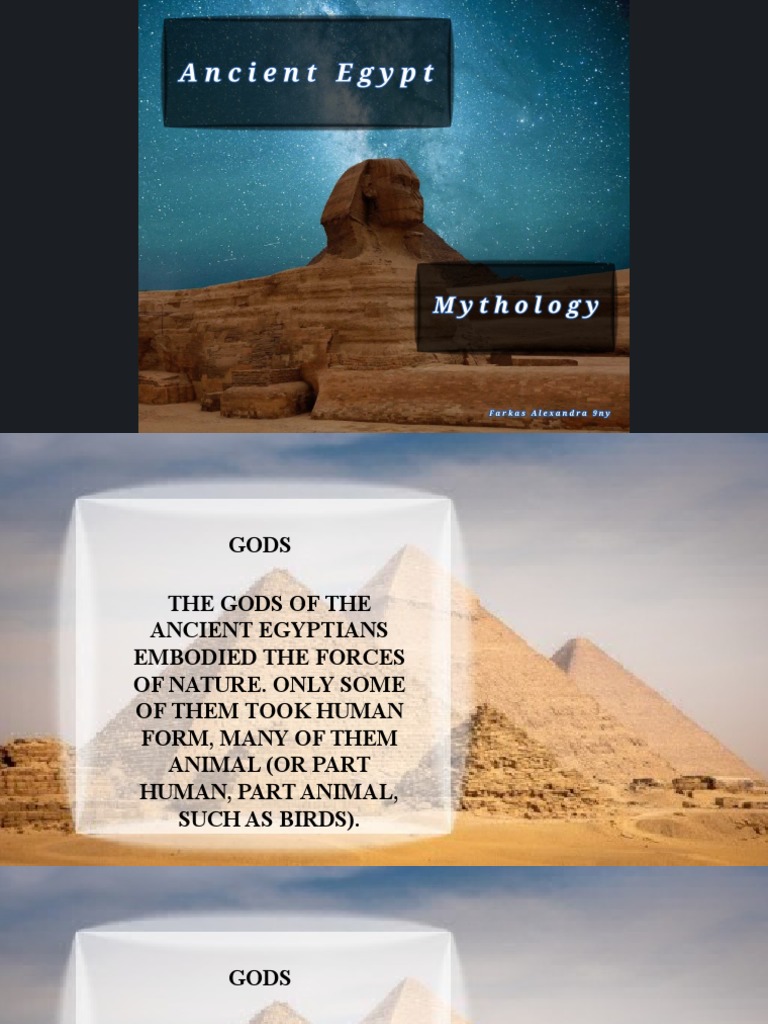 Egypt Mythology | PDF | Horus | Ancient Near East Mythology