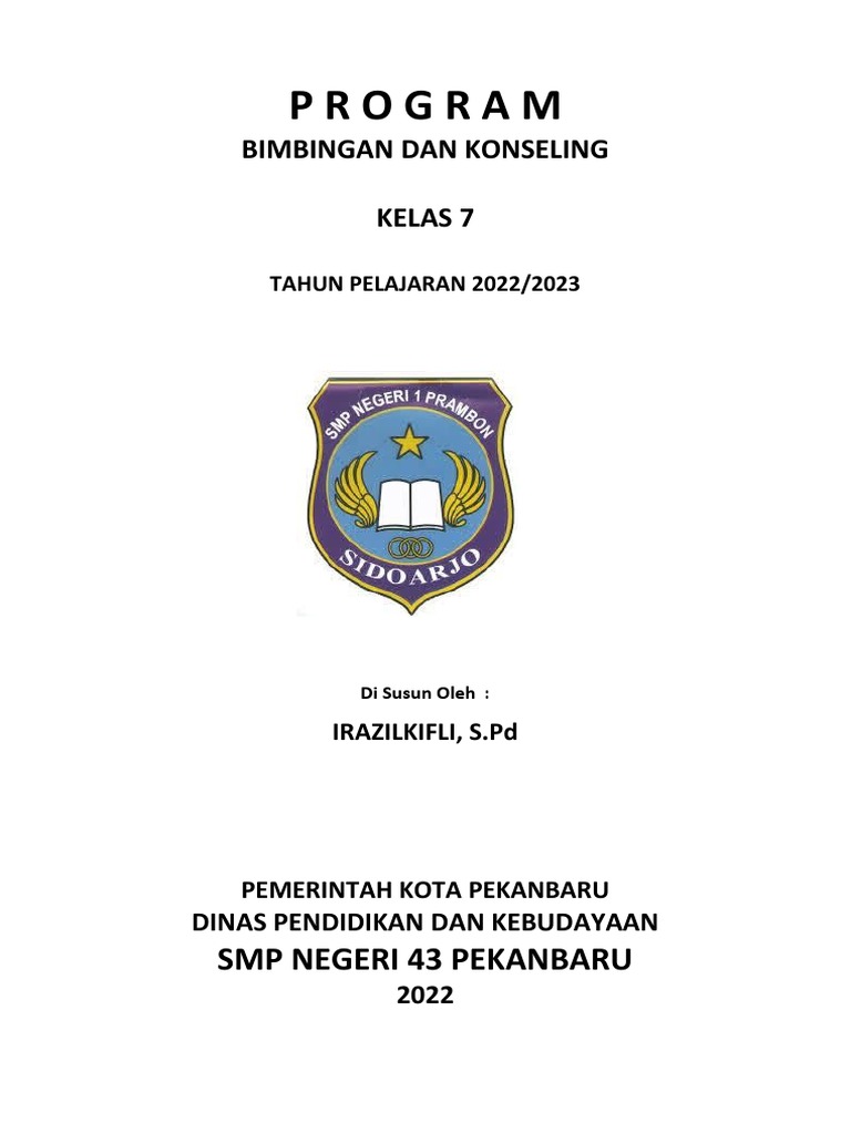 Program BK SMP Kelas 7 | PDF
