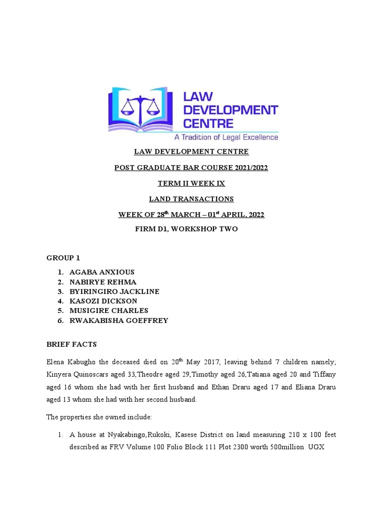Family Workshop 1 Week 10 D1 | PDF | Lawsuit | Summons