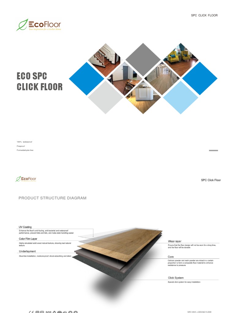 Eco Floor SPC Flooring Brochure | PDF