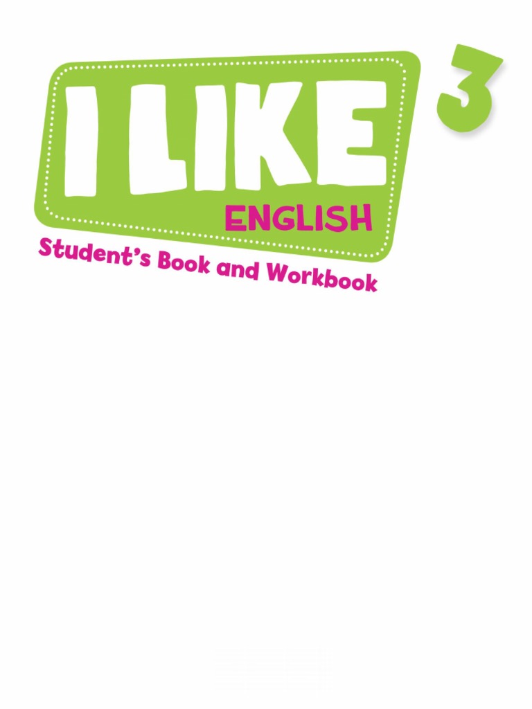Libro I Like English 3 (Starters) | PDF | Plural | Tipología Lingüística
