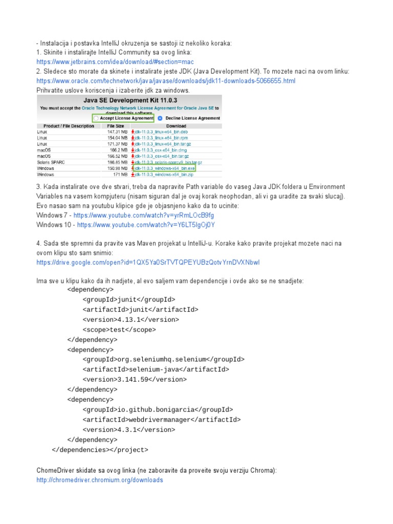 Intelij Idea Instalacija | PDF