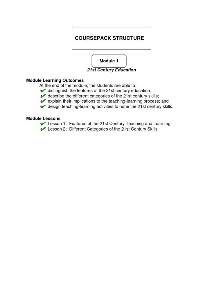 Module 1 | PDF | Learning | Information