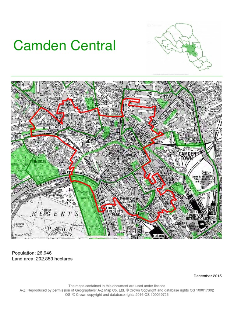 Camden Neighbourhood Profile - Camden Central | PDF Camden Neighbourhood Profile - Camden Central | PDF