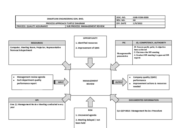 Turtle Diagram - Management Review | PDF