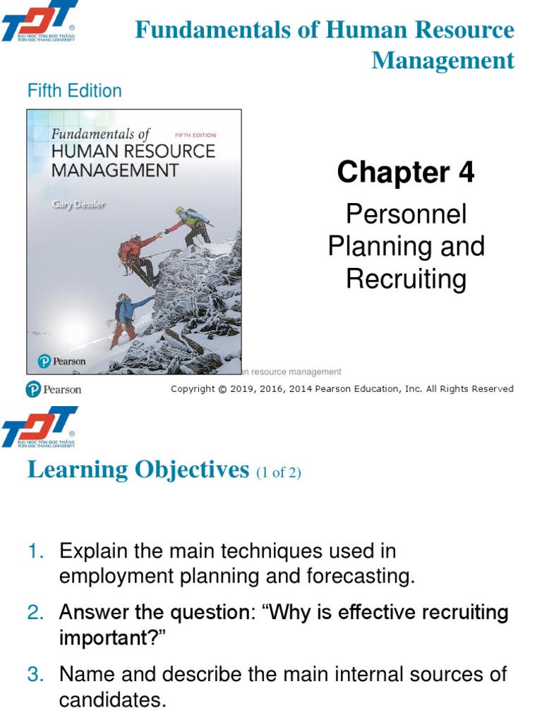 Chap 4 Personnel Planning And Recruiting Pdf Recruitment Human