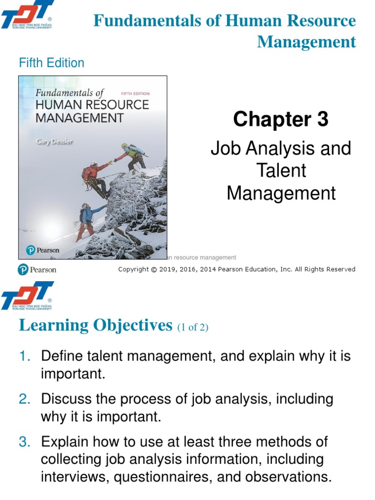 Chap 3 - Job Analysis and Talent Management | PDF | Talent Management ...