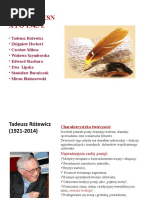 Adam Mickiewicz - Pan Tadeusz - Inwokacja - Polska-Poezja - PL | PDF