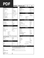 A330 Checklist | PDF | Transponder (Aeronautics) | Aerospace Engineering