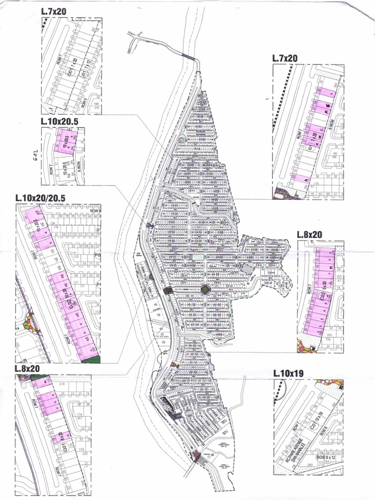 Blok Site Plan Park Avenue | PDF