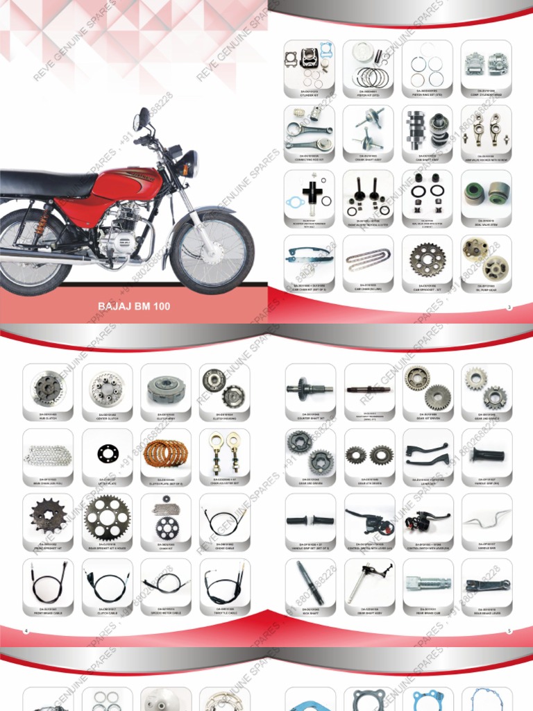 Catalog Spares 2w | PDF