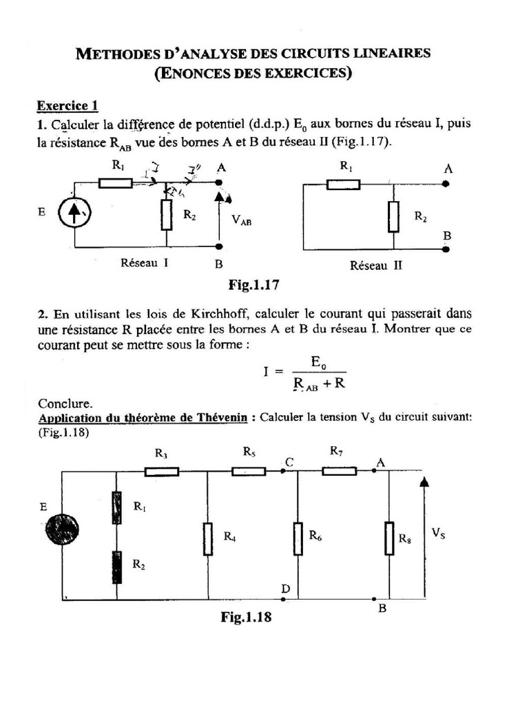 TD Electronique | PDF