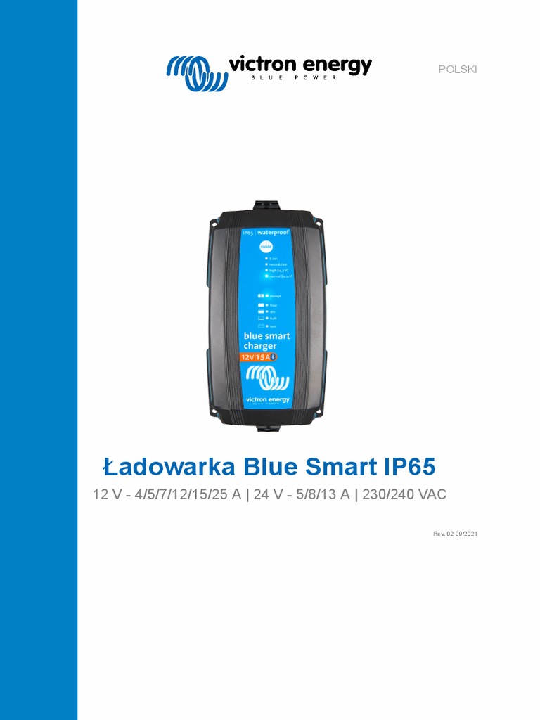 Blue Smart IP65 Charger-Pl | PDF