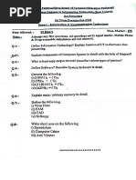 DIT 1st Semester Past Papers 2024 | PDF | Operating System | Network ...