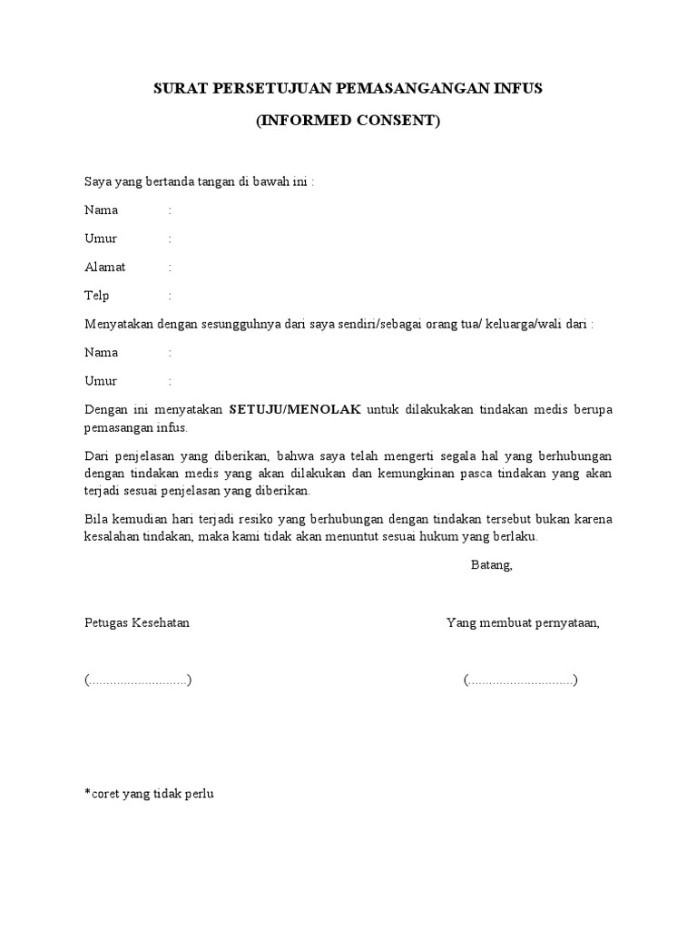 INFORMED CONSENT | PDF