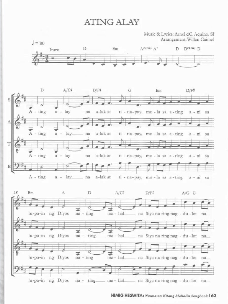 Ating Alay Himig Heswita | PDF