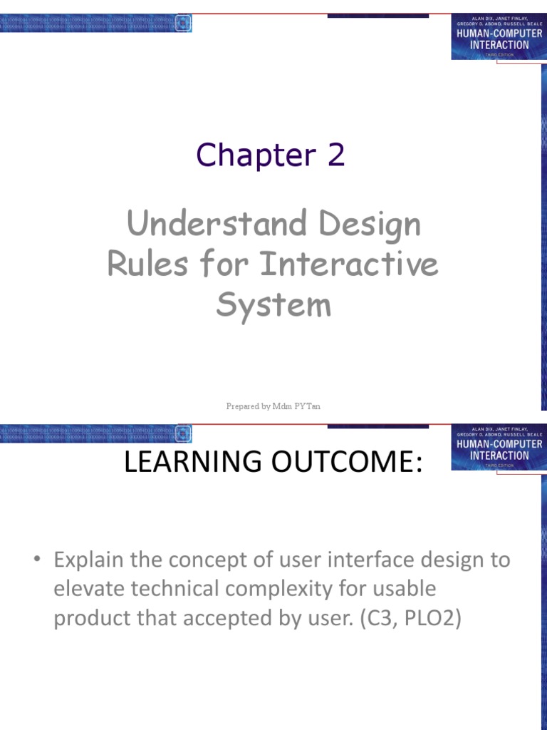 Golden Rules Interactive Design | PDF | Usability | Human Factors And Ergonomics