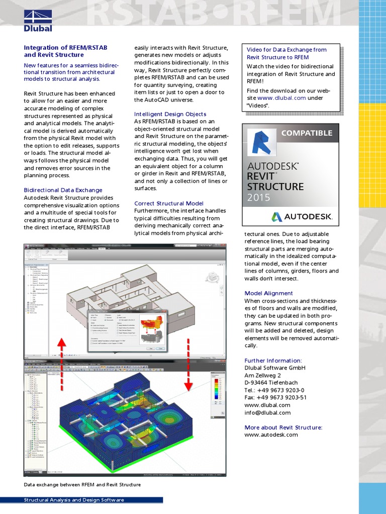 Integration Rfem Rstab Autodesk Revit Structure en - 2 | PDF | Autodesk ...