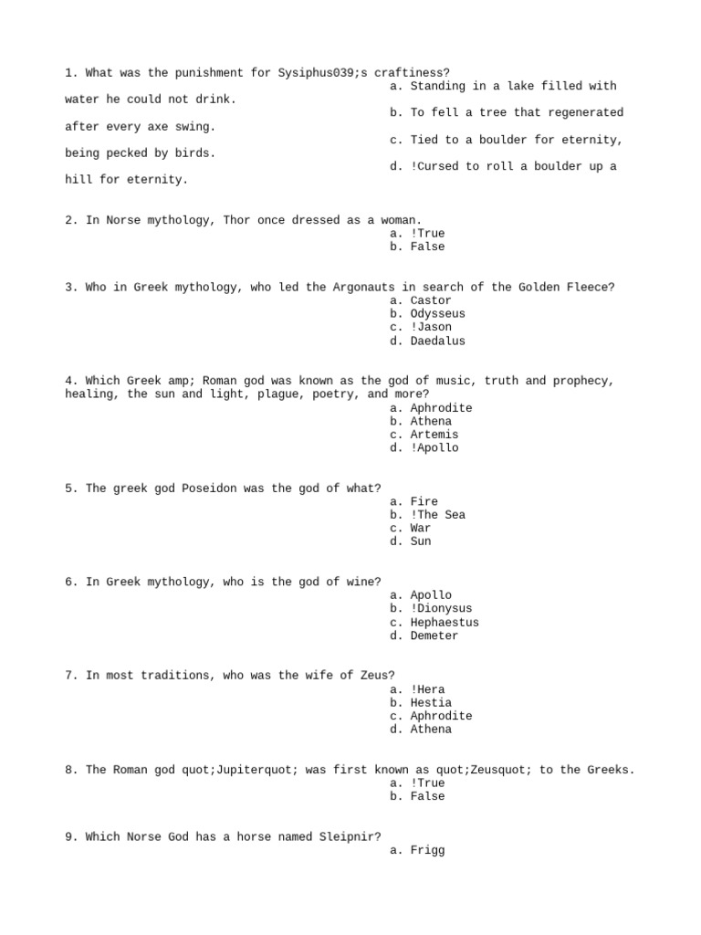 Jour164 Pre Lab 1 | PDF | Greek Mythology | Hera
