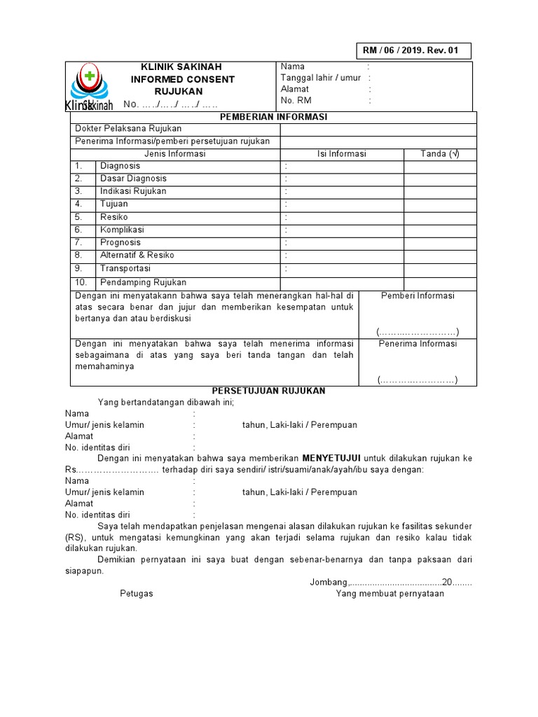EP 4 INFORMED CONSENT rujukan | PDF